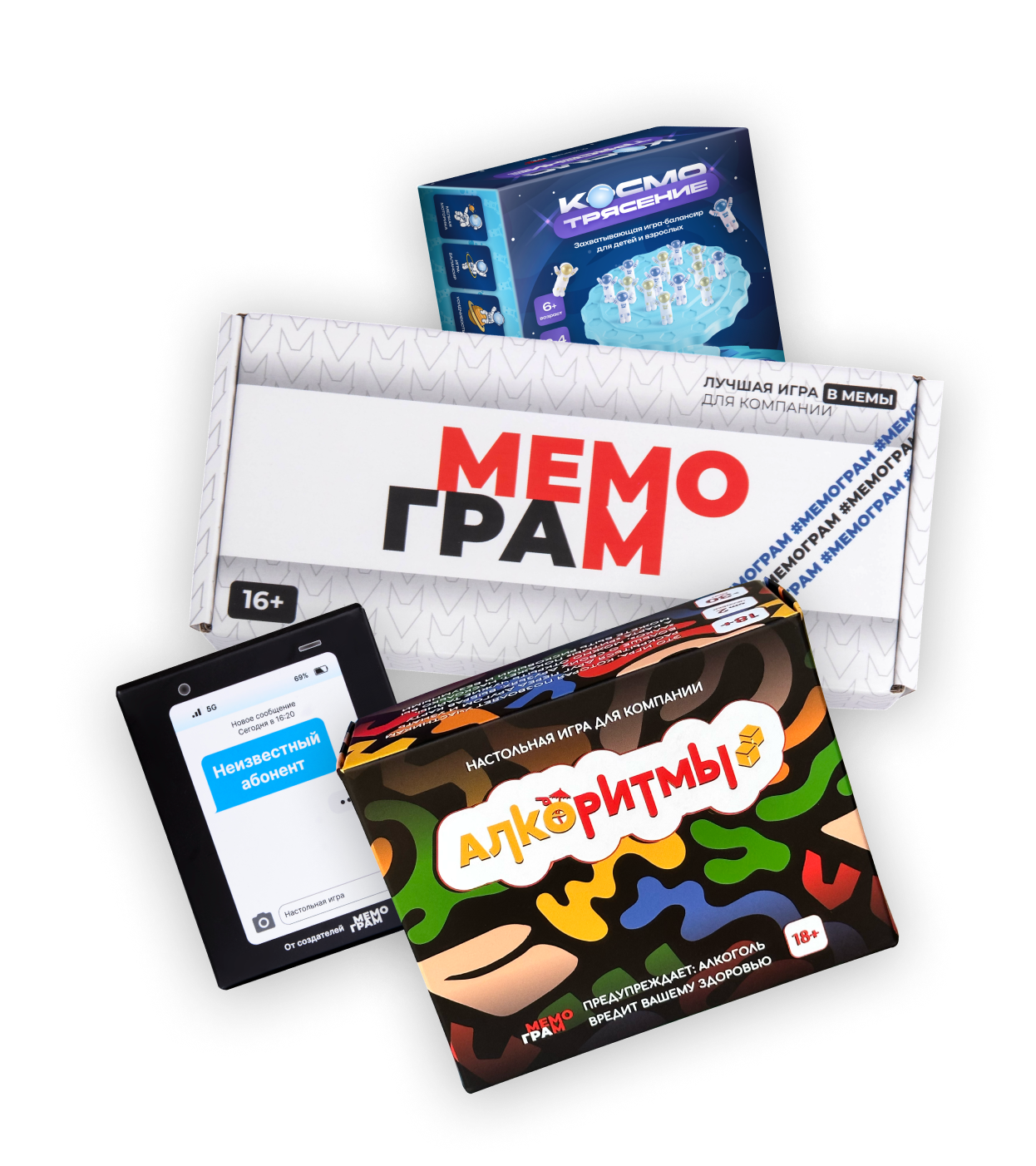 МЕМОГРАМ – настольные игры для компании