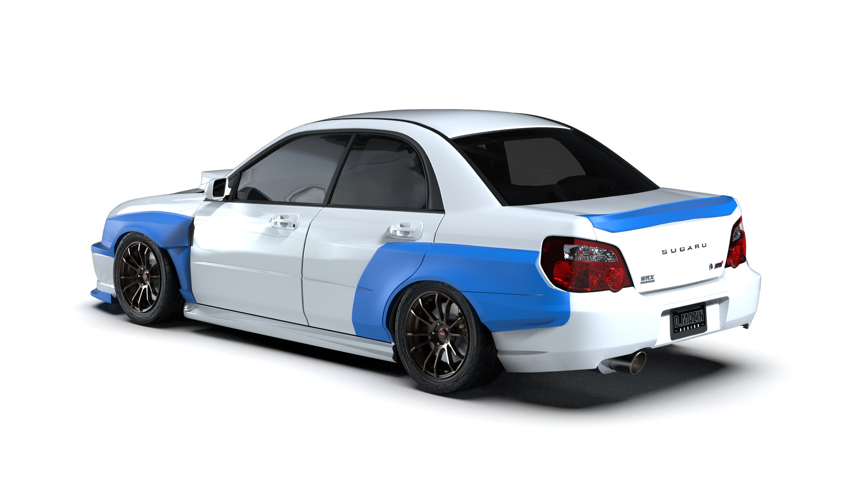 Fender Flares Set / Wide Body Kit SUBARU IMPREZA WRX (GDA) / WRX STI (GDB)
