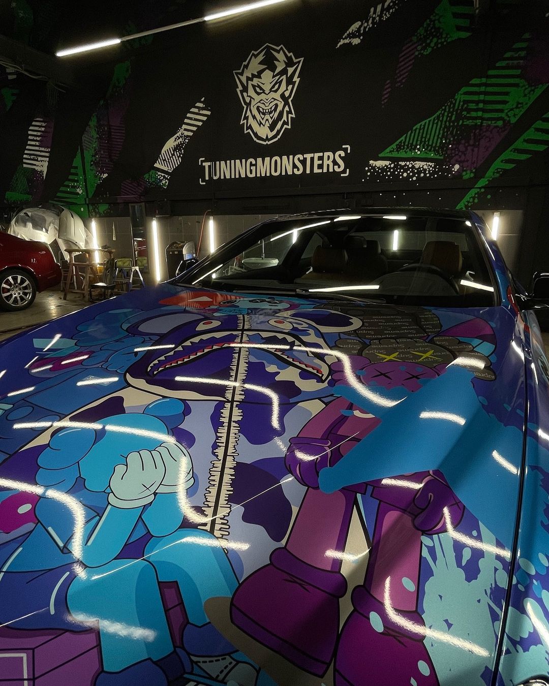 Оклейка Mazda - примеры работ детейлинг центра TuningMonsters