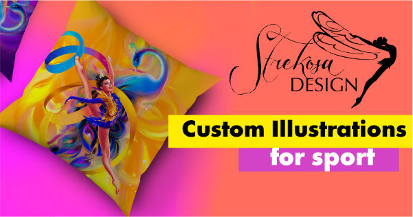 Strekosa Design: каталог рисунков балета и танцев для производителей одежды и аксессуаров