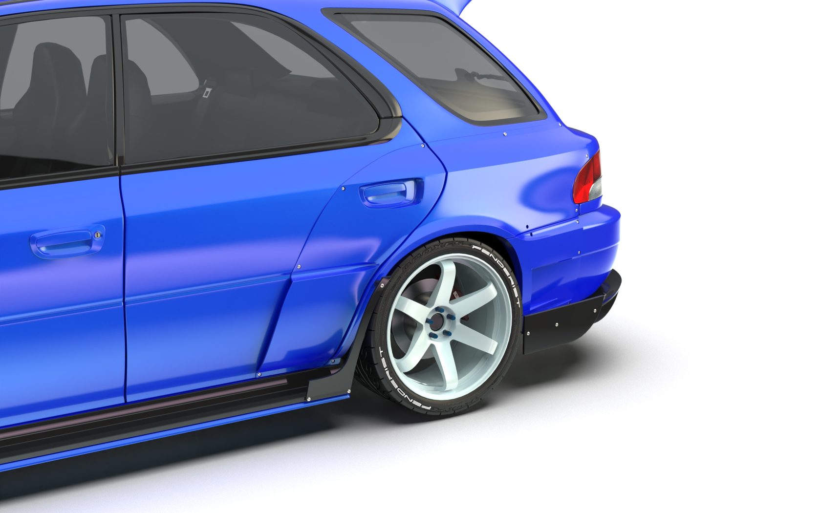 SIDE STEPS SUBARU IMPREZA WAGON 97-00