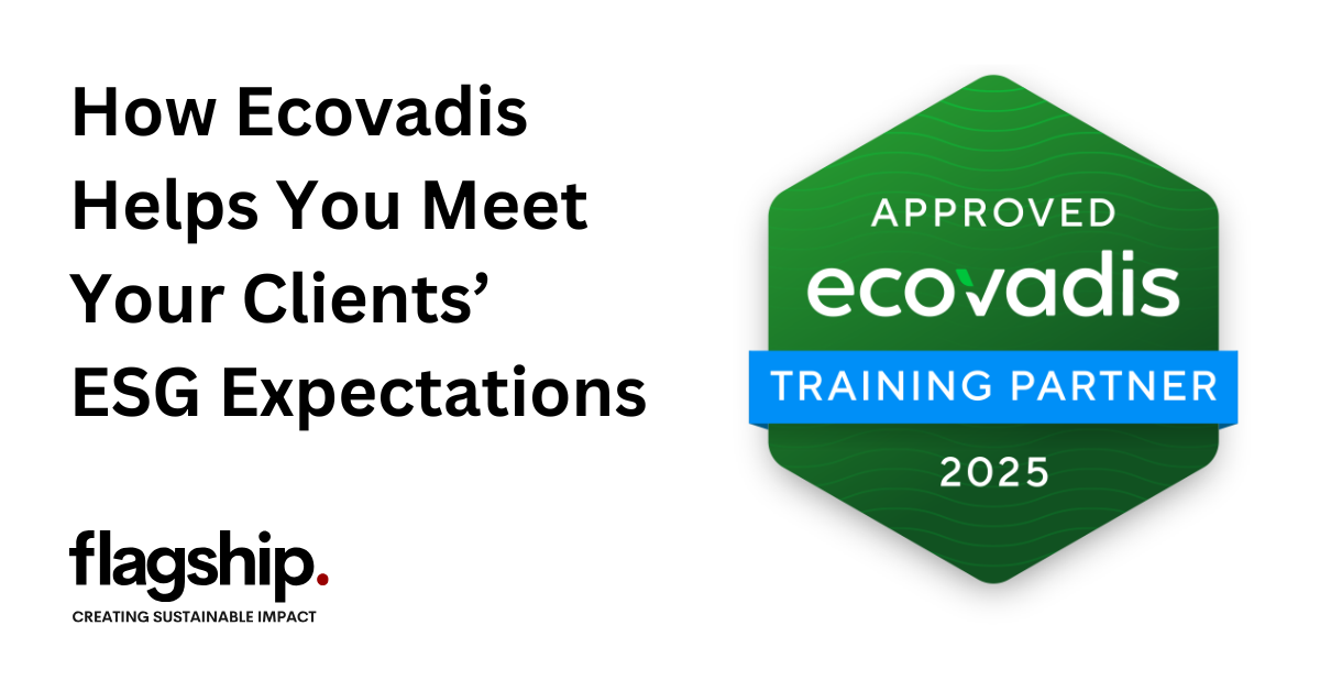 How to Meet Your Clients' ESG Expectations? EcoVadis Can Help