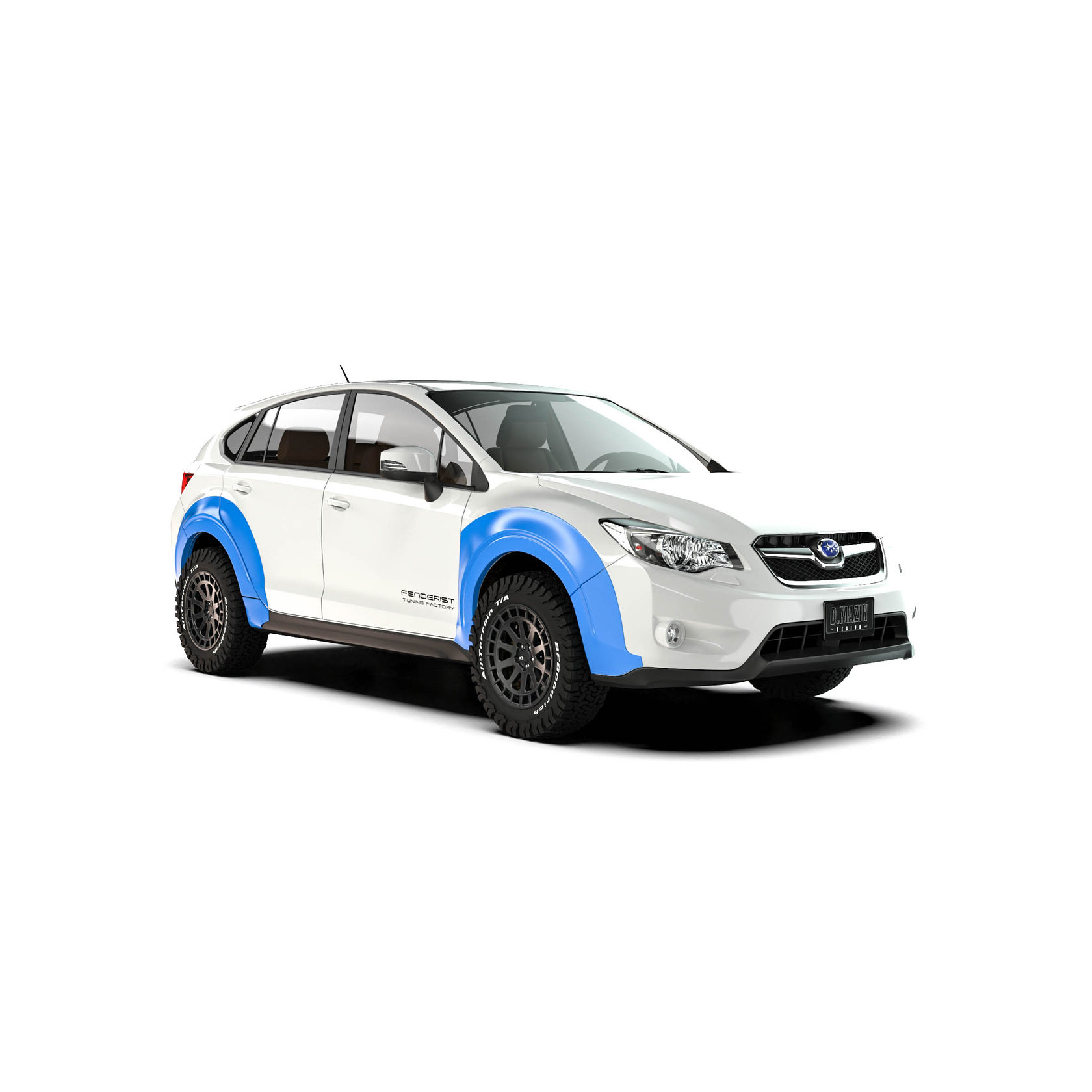 Fender Flares Set / WIDE BODY KIT SUBARU XV 14-18