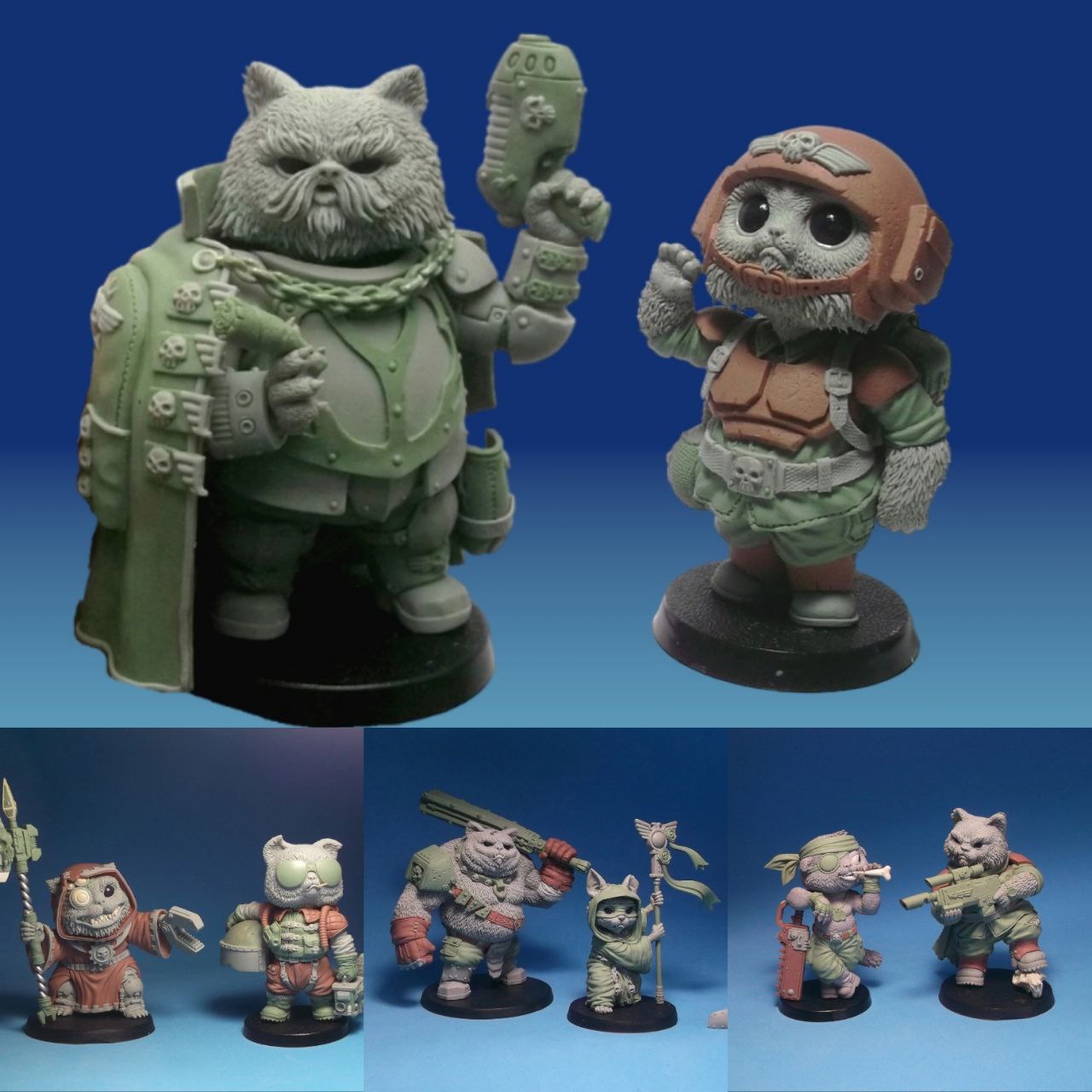 Blood Carrot Knights miniatures :: Online store