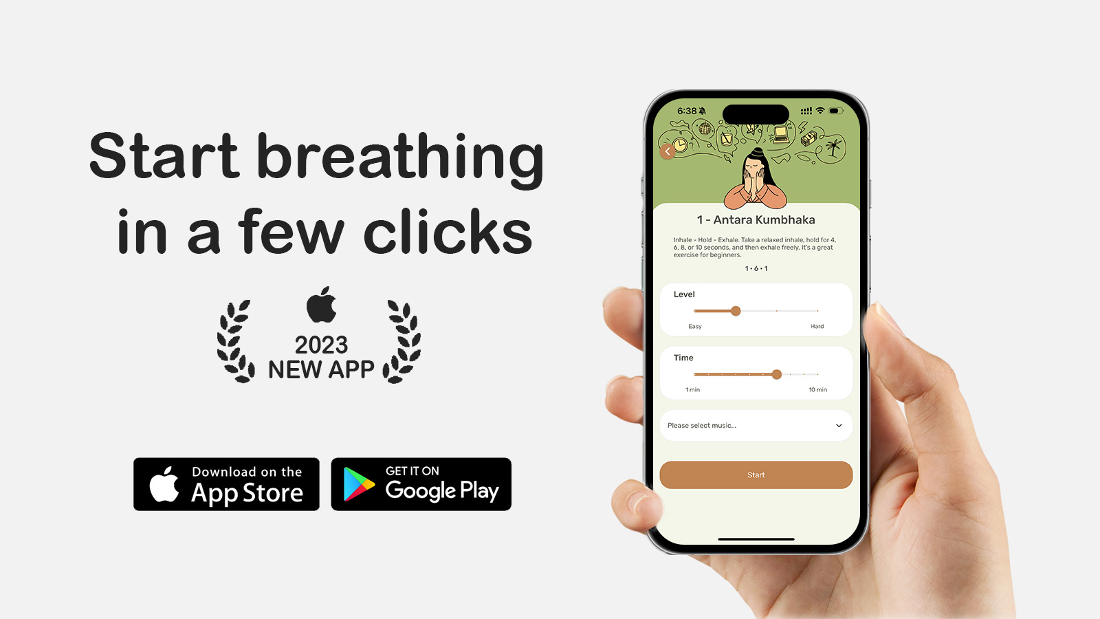 Universal Breath Free Mobile App