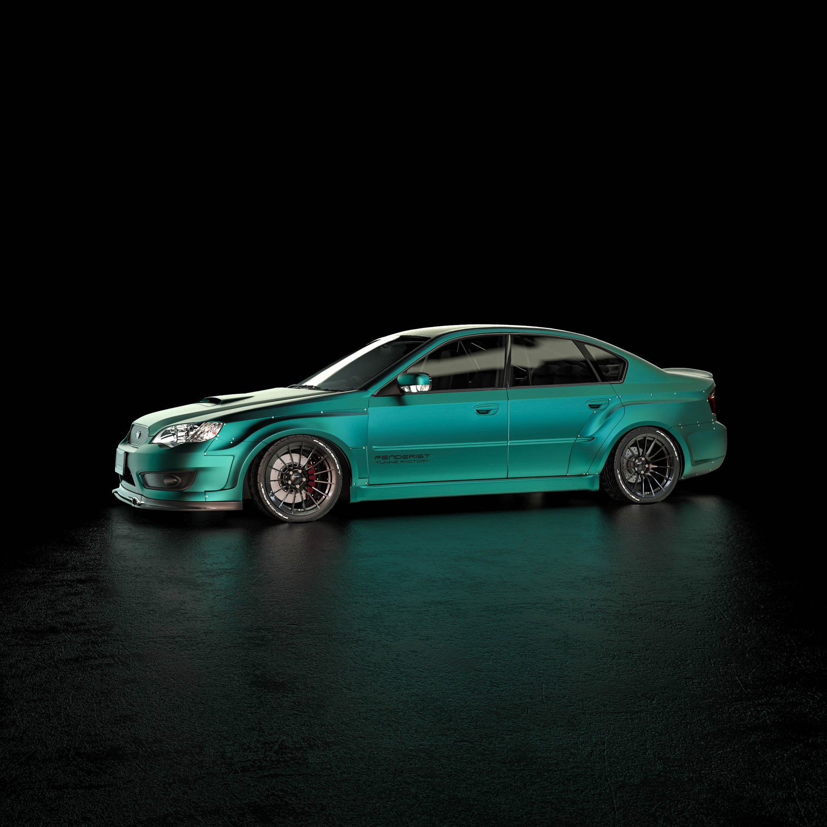 Front splitter SUBARU Legacy B4 06-09
