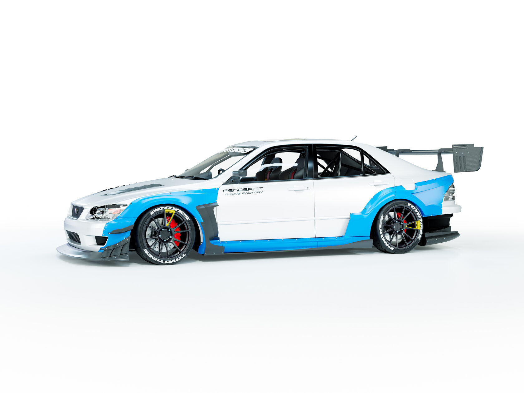 FENDERIST SPEC S DRIFT Spec 60mm / WIDE BODY KIT FENDER FLARES SET ...
