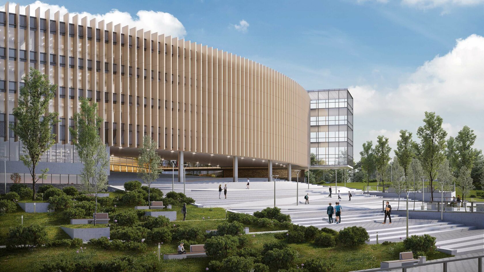 Innovative School Design: The Curved Atrium Experience