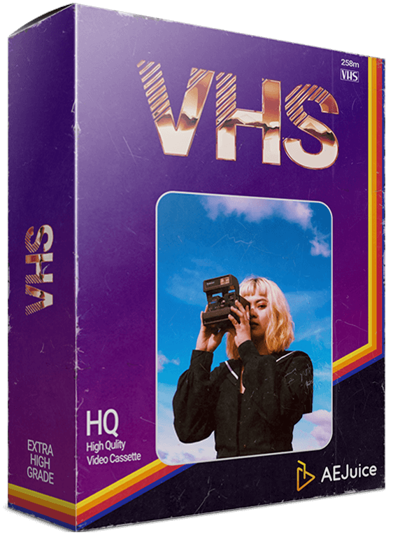 Real VHS Pack 2.0 — Buy today unique pack for AE & PR by zuyworld