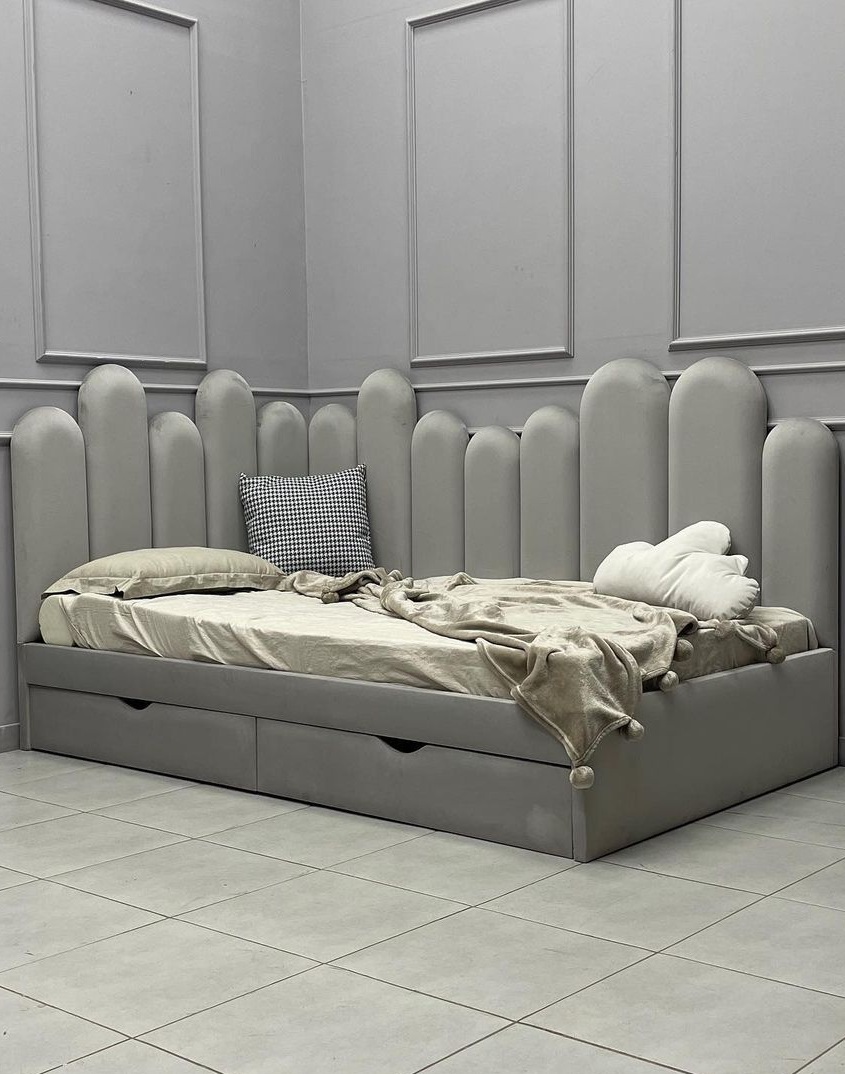 Угловая детская кровать | Дизайн-проект "Аврора" - фабрика мягкой ...