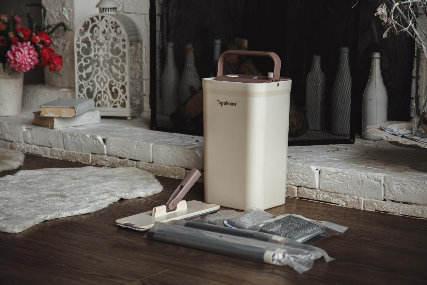 Уборка дома без нагрузки на спину благодаря швабре Topohome ProCleanSystem