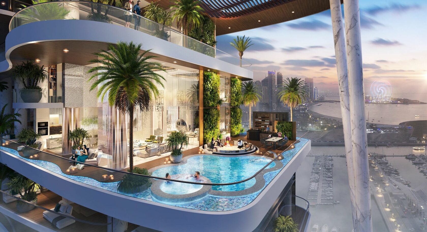 DAMAC Bay 2 by Cavalli от DAMAC Properties в Dubai Harbour, Dubai | Апартаменты, дуплексы и ...
