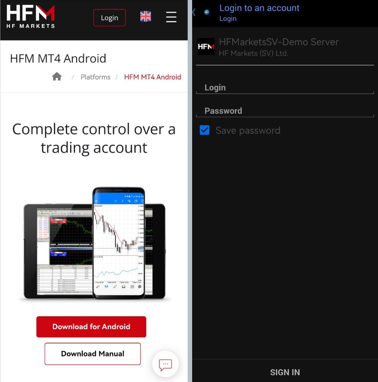 Hot Forex Download Mobile App. Start Trading now on Android and iOS!