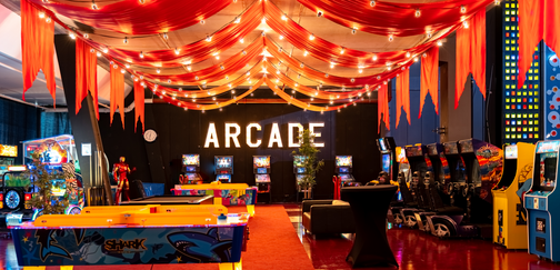 Arcadehal feestje| Play-In Utrecht
