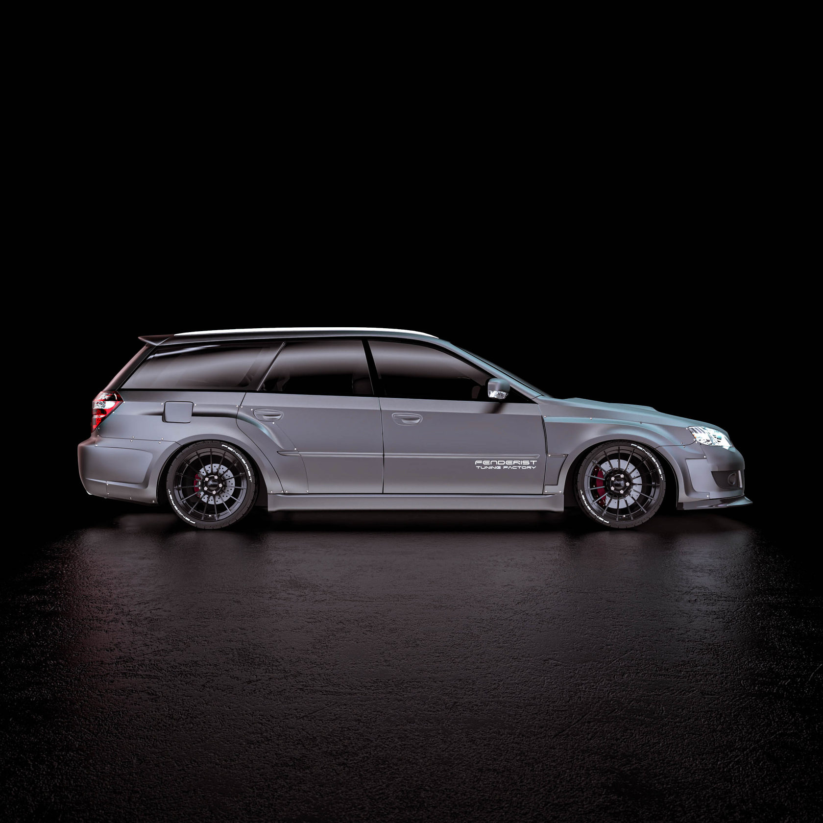 FENDERIST SPEC S Fender Flares / WIDE BODY KIT SUBARU Legacy Wagon 06-09