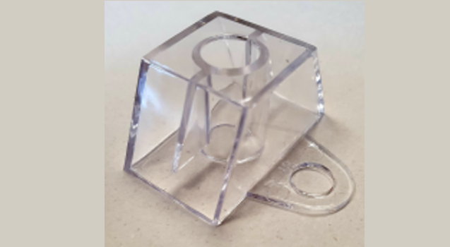 Mounting stand for transparent slate sheets