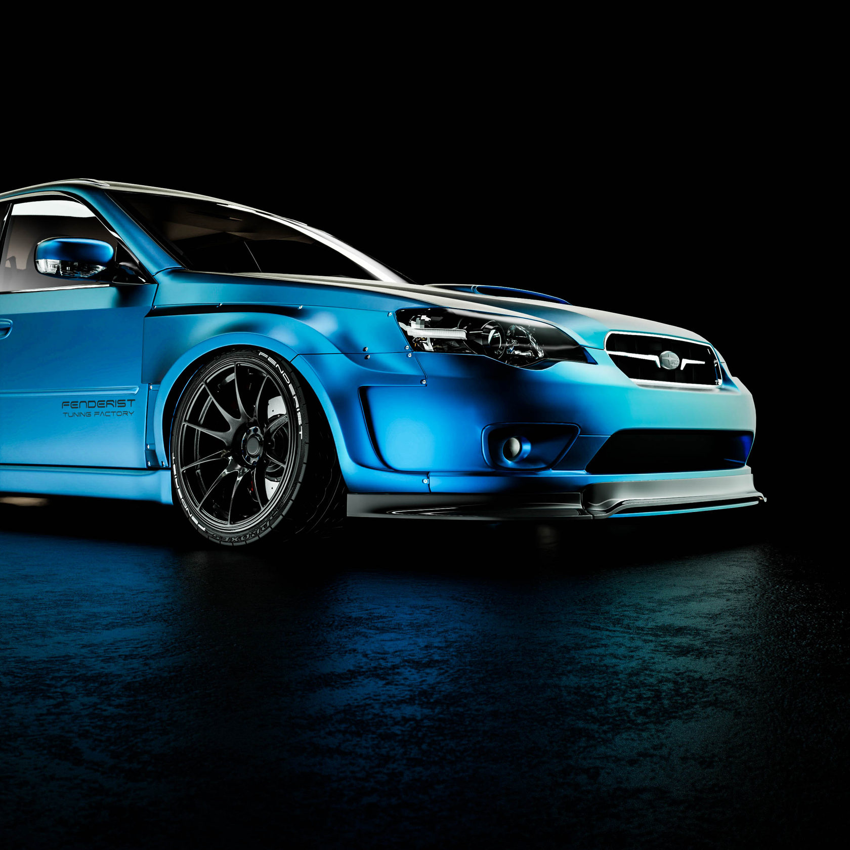FENDERIST SPEC S Fender Flares / WIDE BODY KIT SUBARU Legacy Wagon 03-06