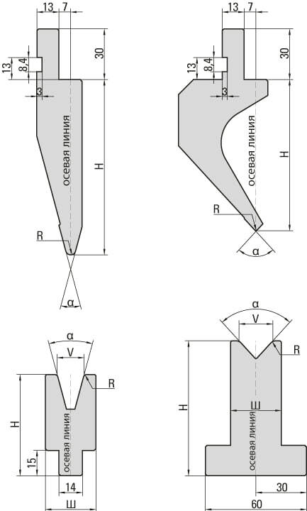 Гибочный инструмент Amada/Promecam купить c доставкой