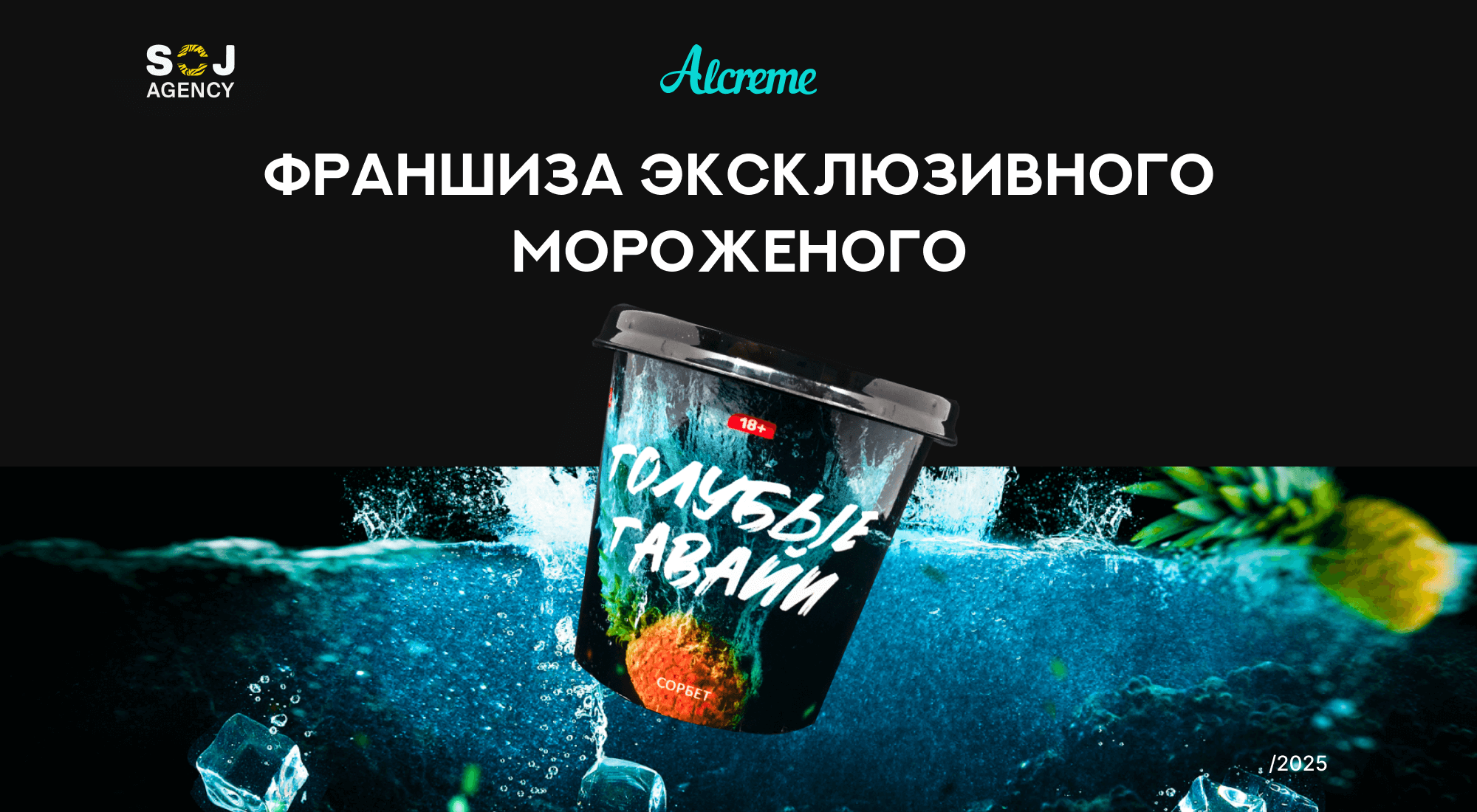 Alcreme - франшиза эксклюзивного мороженого