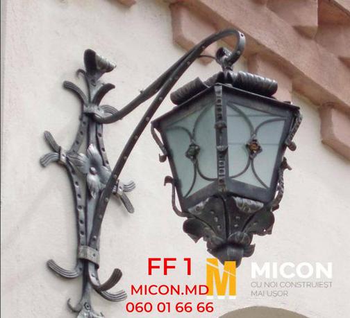 Felinare din fier forjat în Moldova