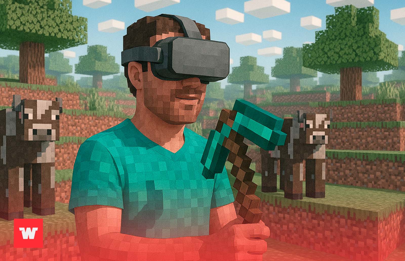 Minecraft VR — обзор, гайд по запуску и сравнение с Roblox ВР