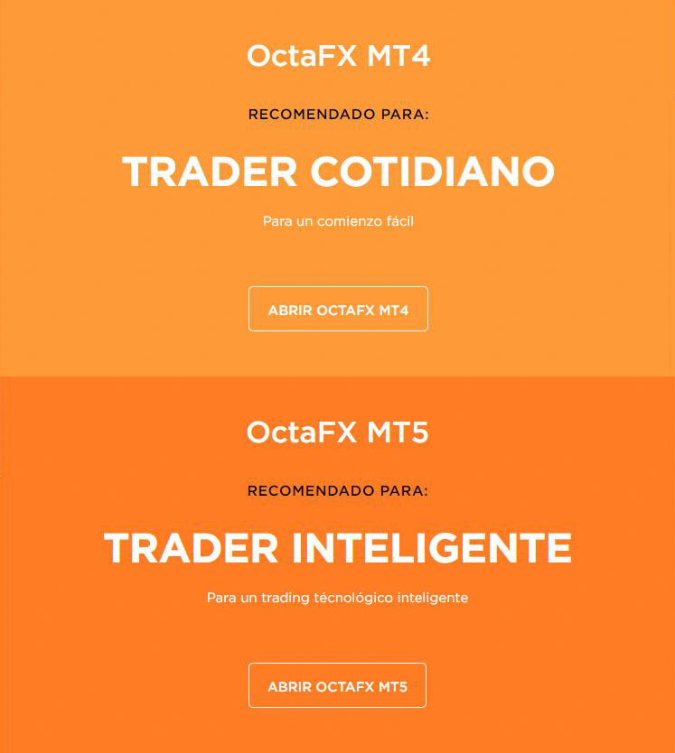 OctaFX revisión