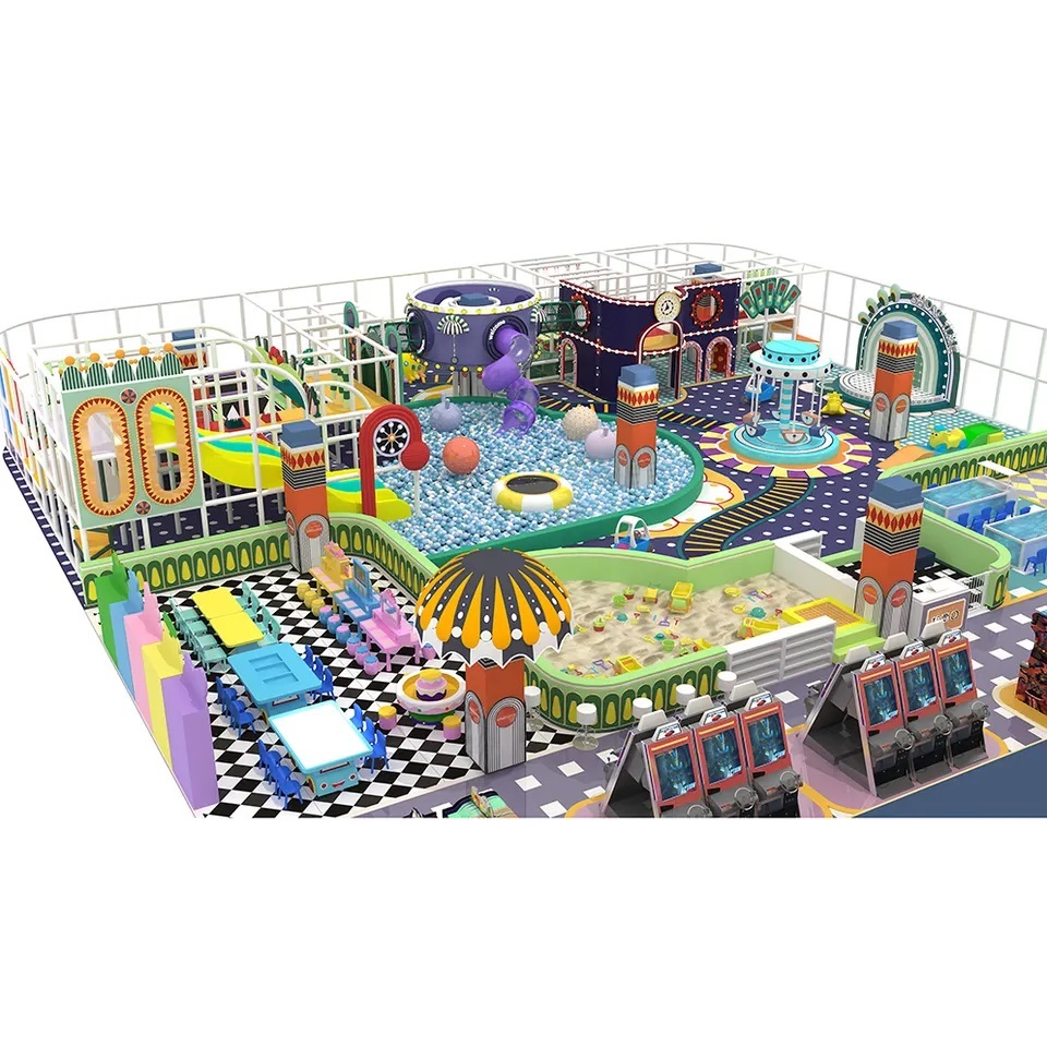 Купить детский игровой комплекс, готовый проект с оборудованием