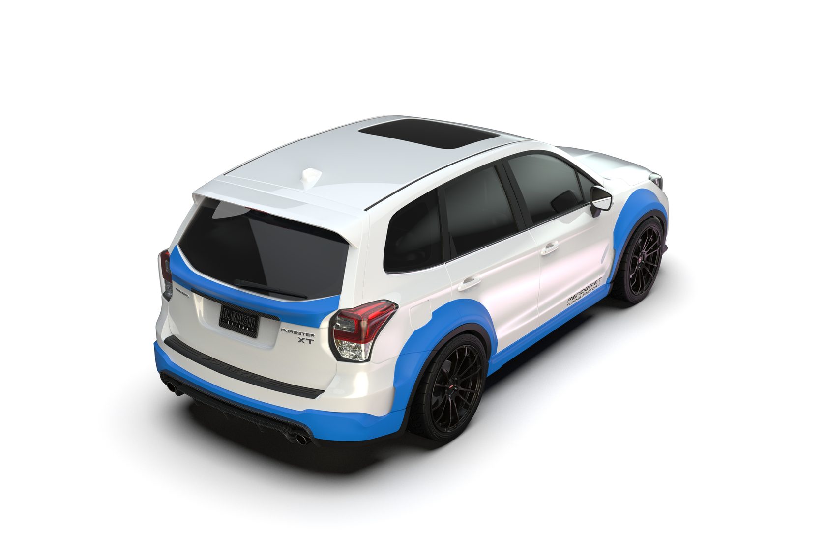 FENDERIST SPEC S Fender Flares Set (STI Lip) / Wide Body Kit SUBARU ...