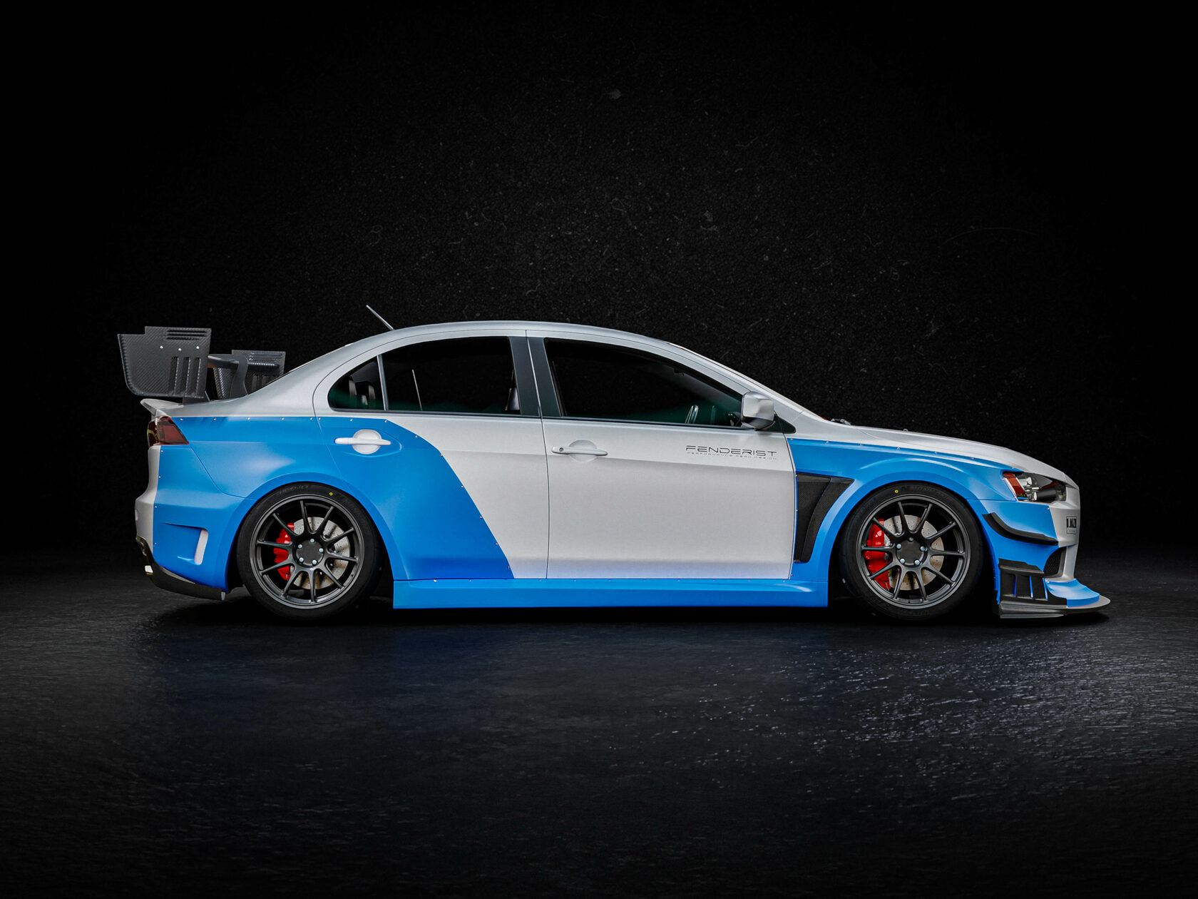 FENDERIST SPEC R Full Set / WIDE BODY KIT MITSUBISHI LANCER EVO X 2008-2015