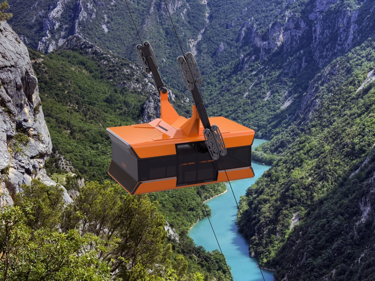 CDC Chain Drive Crane