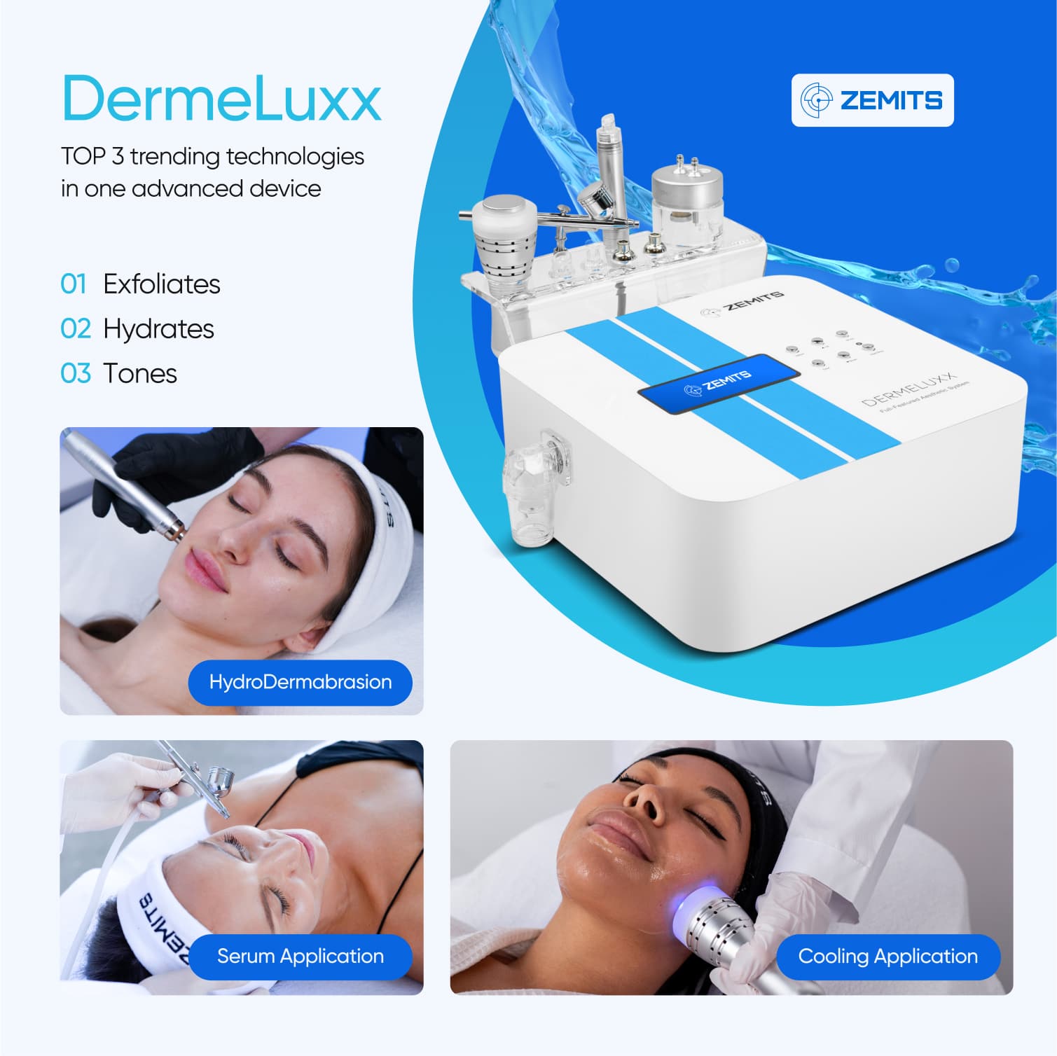 Zemits DermeLuxx | Hydrodermabrasion Machine For Sale
