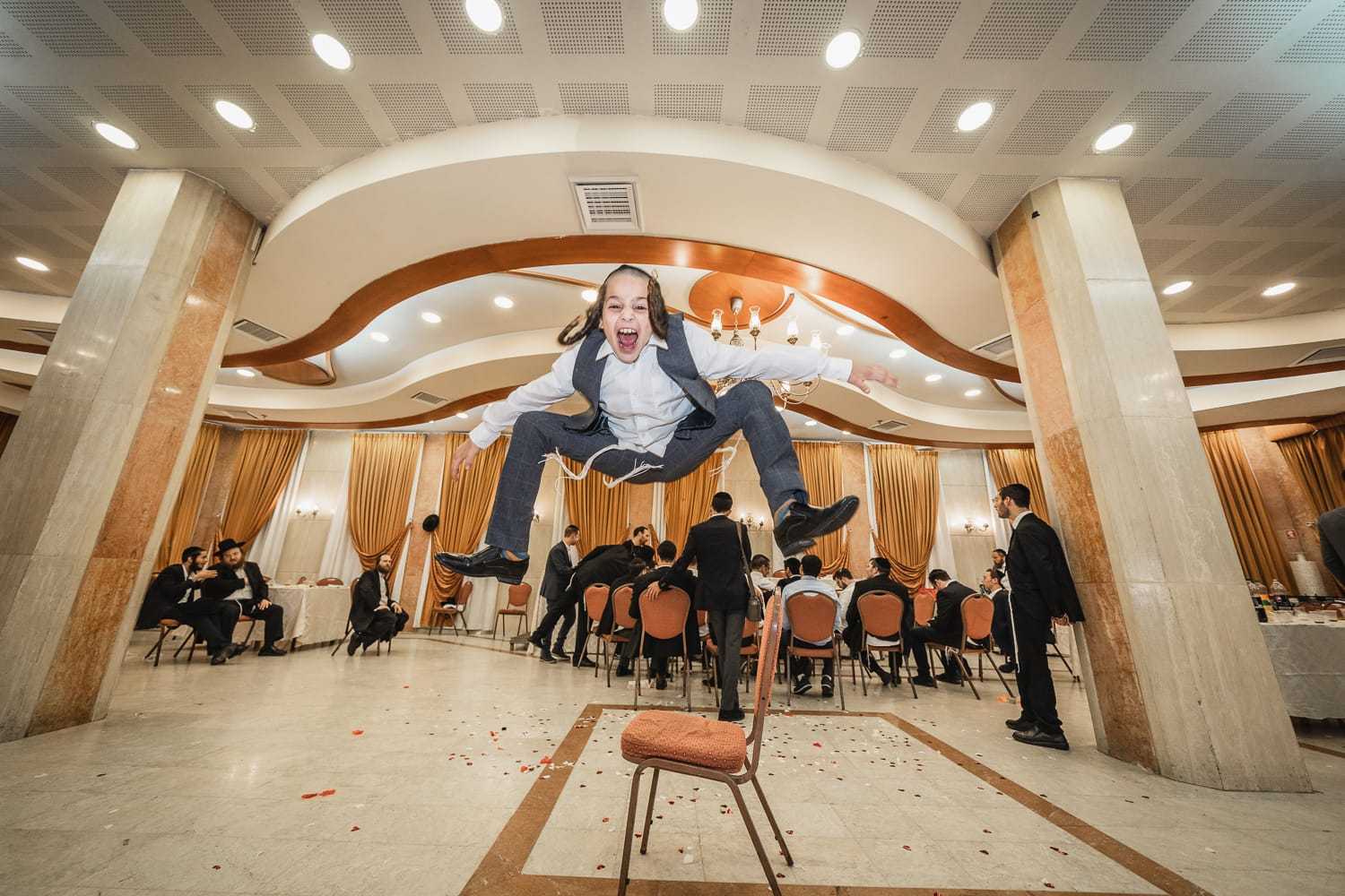 Ортодоксальная еврейская свадьба в Израиле