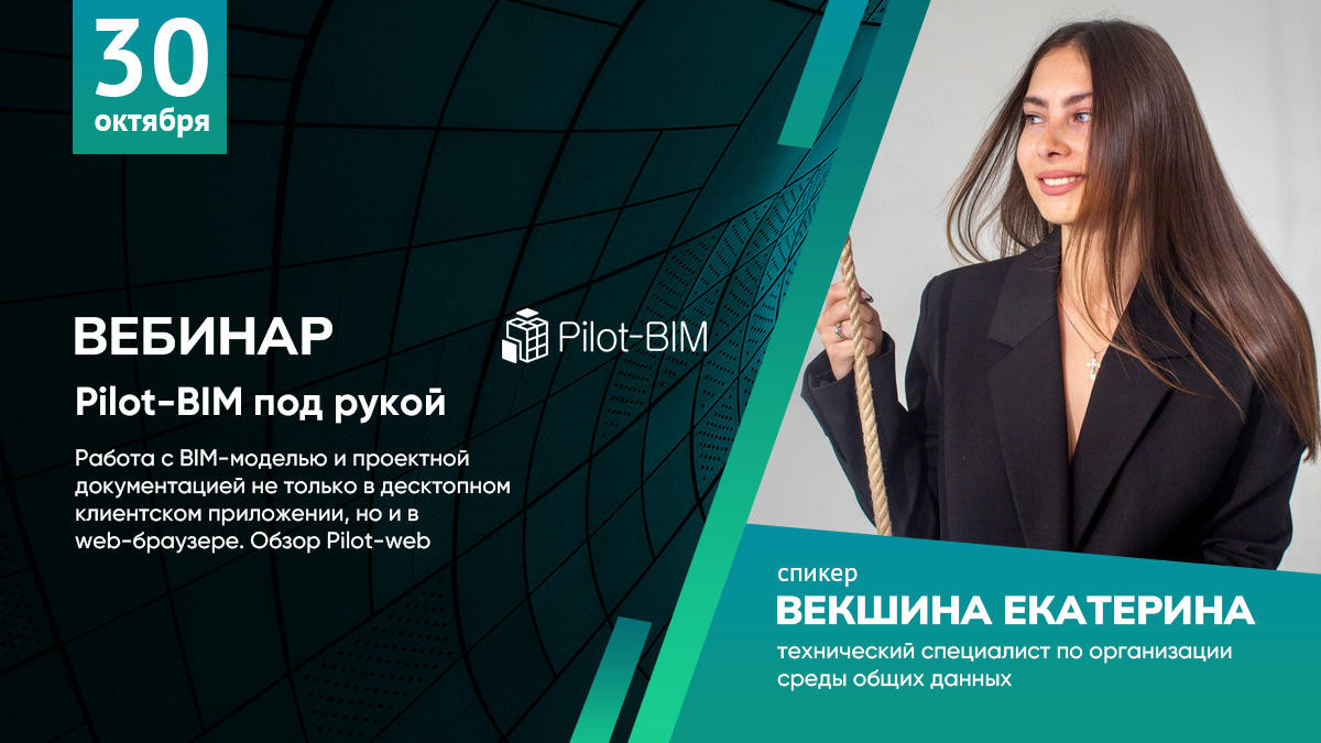 Вебинар Pilot-BIM под рукой | Амбим