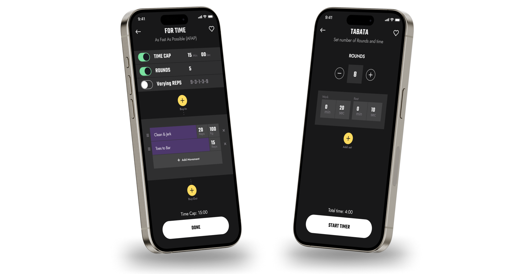 WOD App: Unique CrossTraining experience in your phone