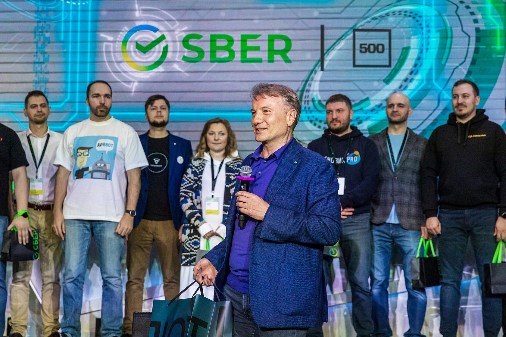 Demo-day Sber500, Teams’ pitches