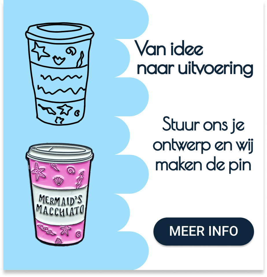 Pins kopen of bestellen ⭐ Verkoop en fabricage van metalen pins in ...