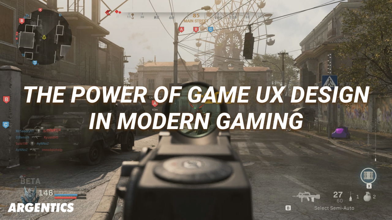 THE POWER OF GAME UX DESIGN IN MODERN GAMING