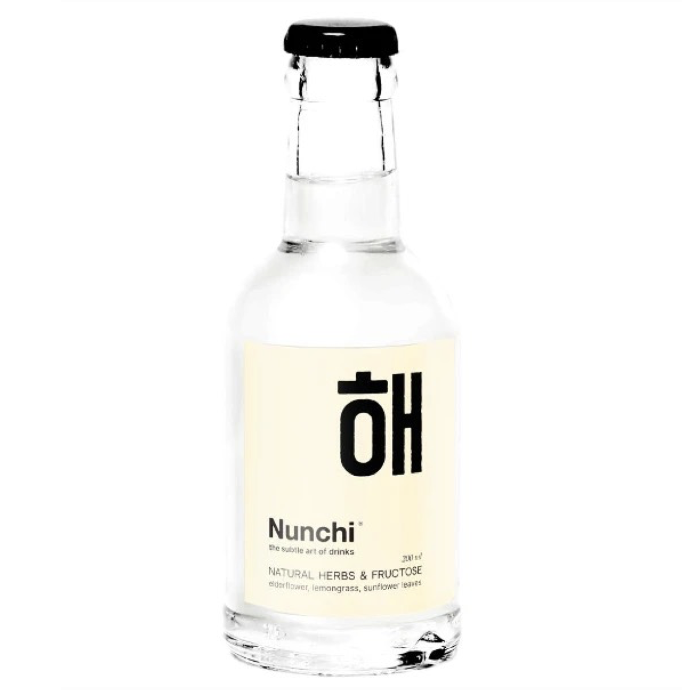 Nunchi Elderflower Lemongrass Sunflower Tonic
