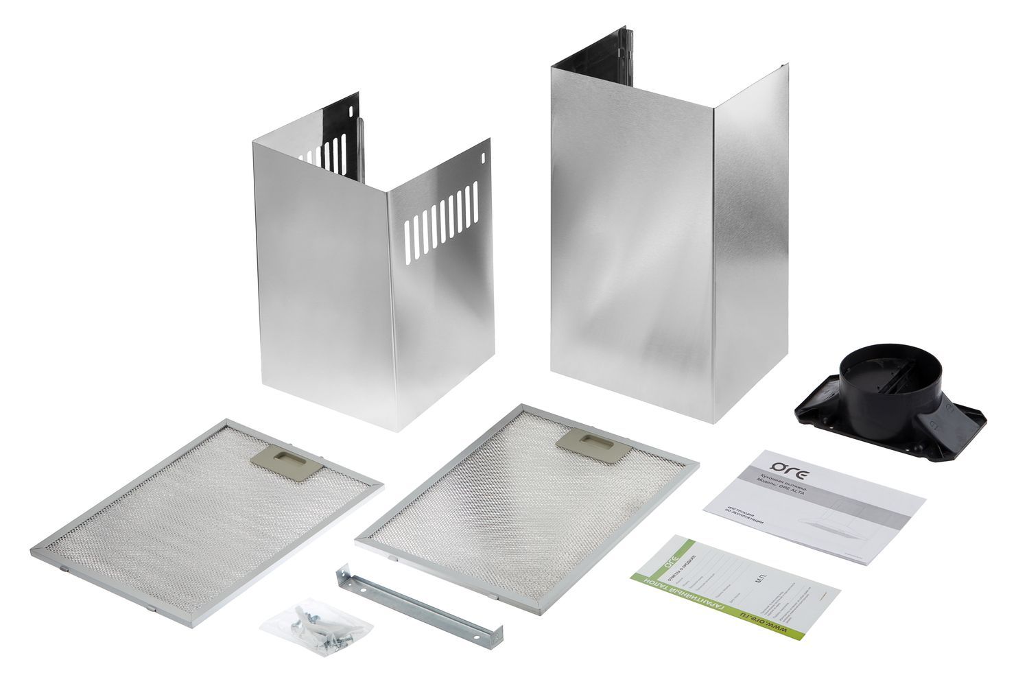 Купольная кухонная вытяжка нержавеющая сталь ORE Alta 60 Inox| ORE Россия