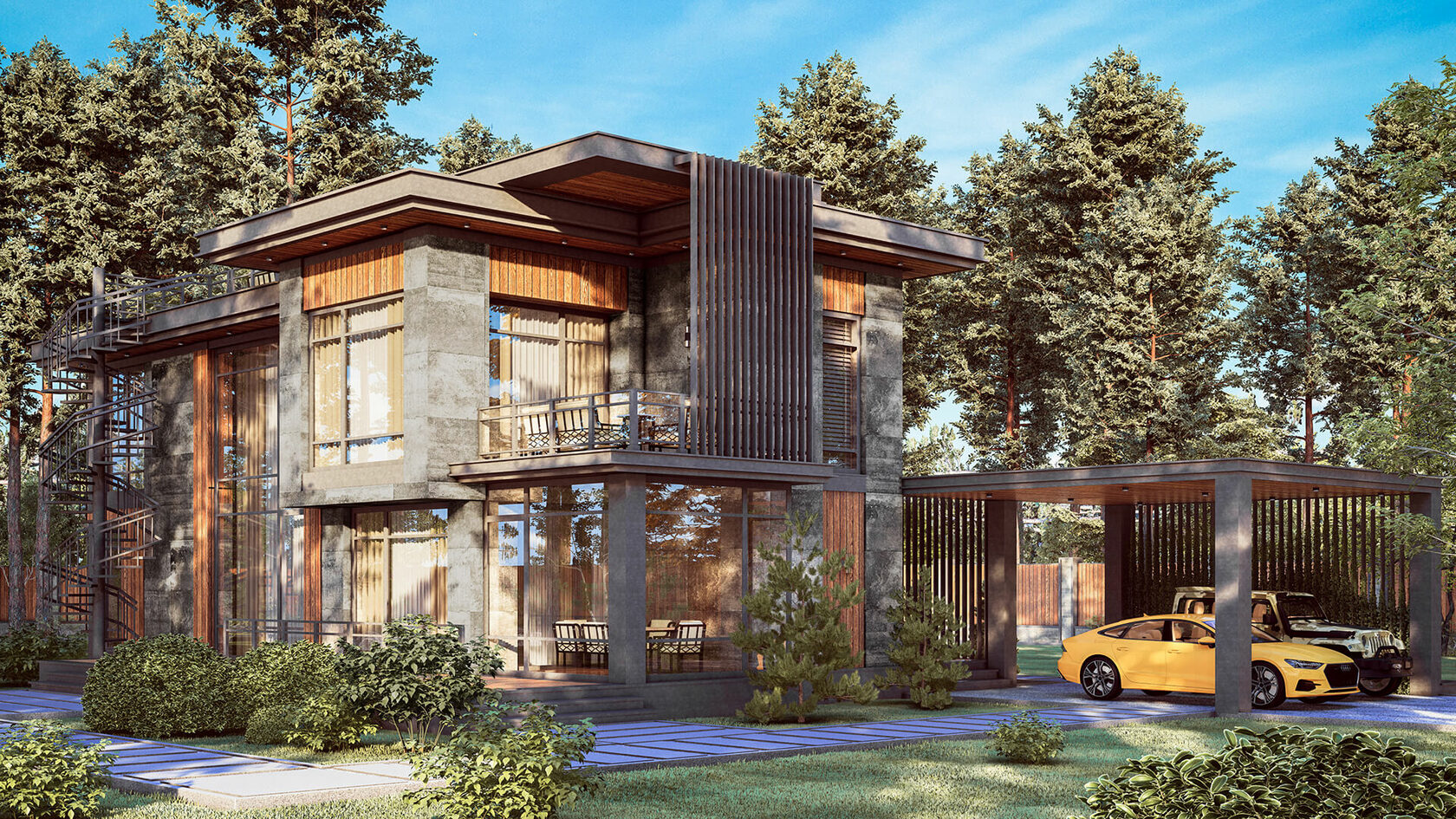 MODERN COUNTRY HOUSE