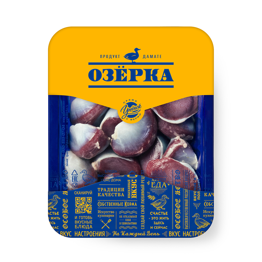 Желудки мышечные утиные «ОЗЁРКА»