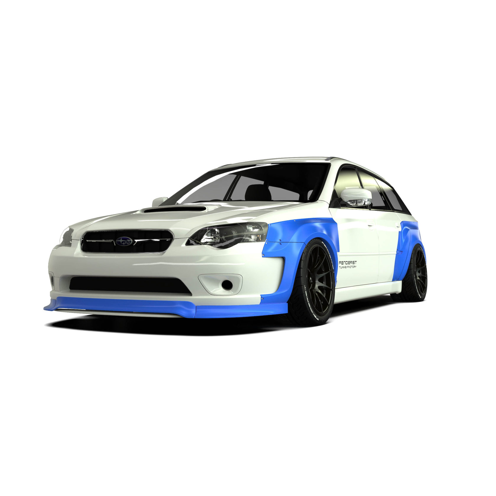 Front splitter SUBARU Legacy Wagon 03-06