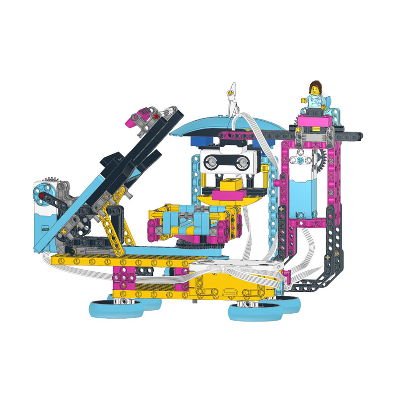 Инструкция Lego Spike Prime: Сборщик кубика Рубика (0273)