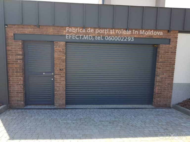 Poze lucrărilor efectuate de montare a porților rolete de întrare în ...
