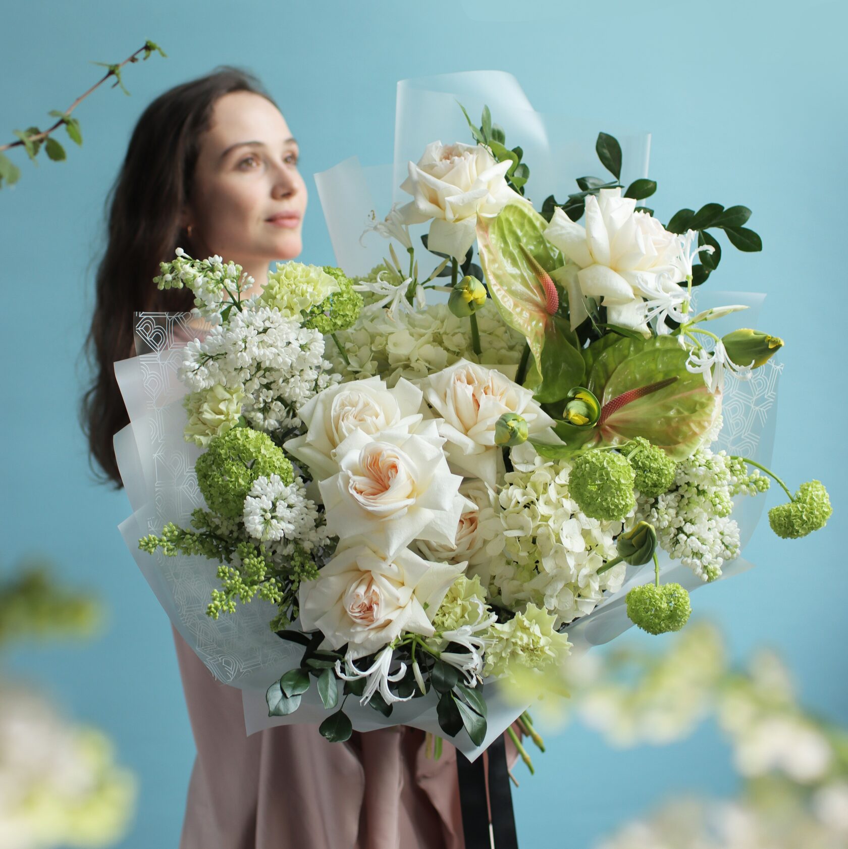 LBA: Modern floral design Lacy Bird Style