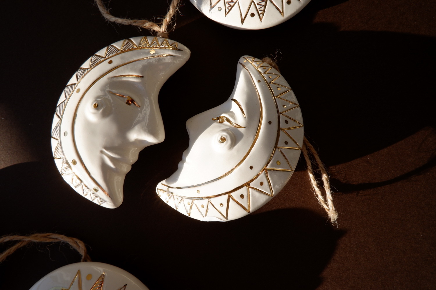 Ёлочная игрушка "Месяц"