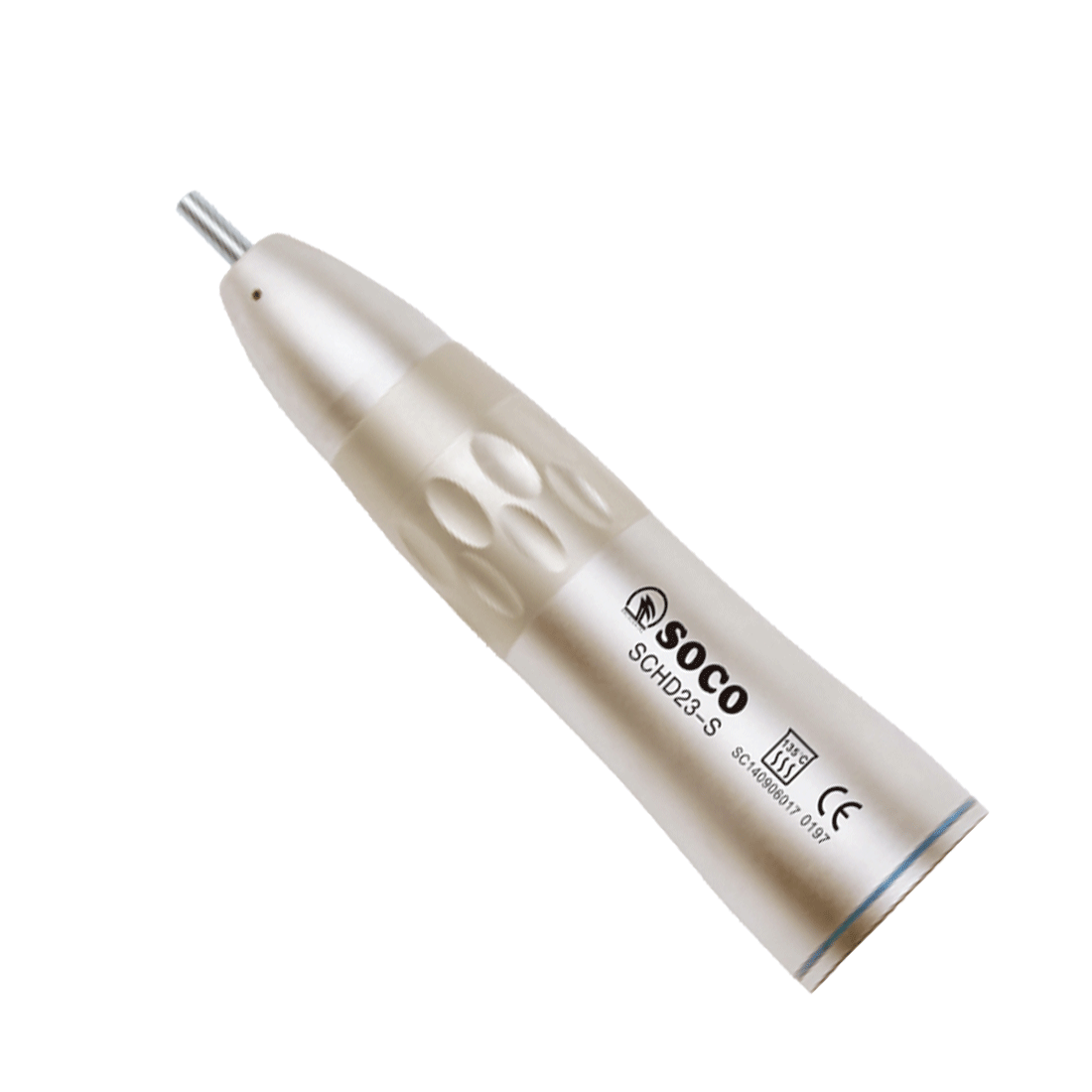 Прямой наконечник с фиброоптикой