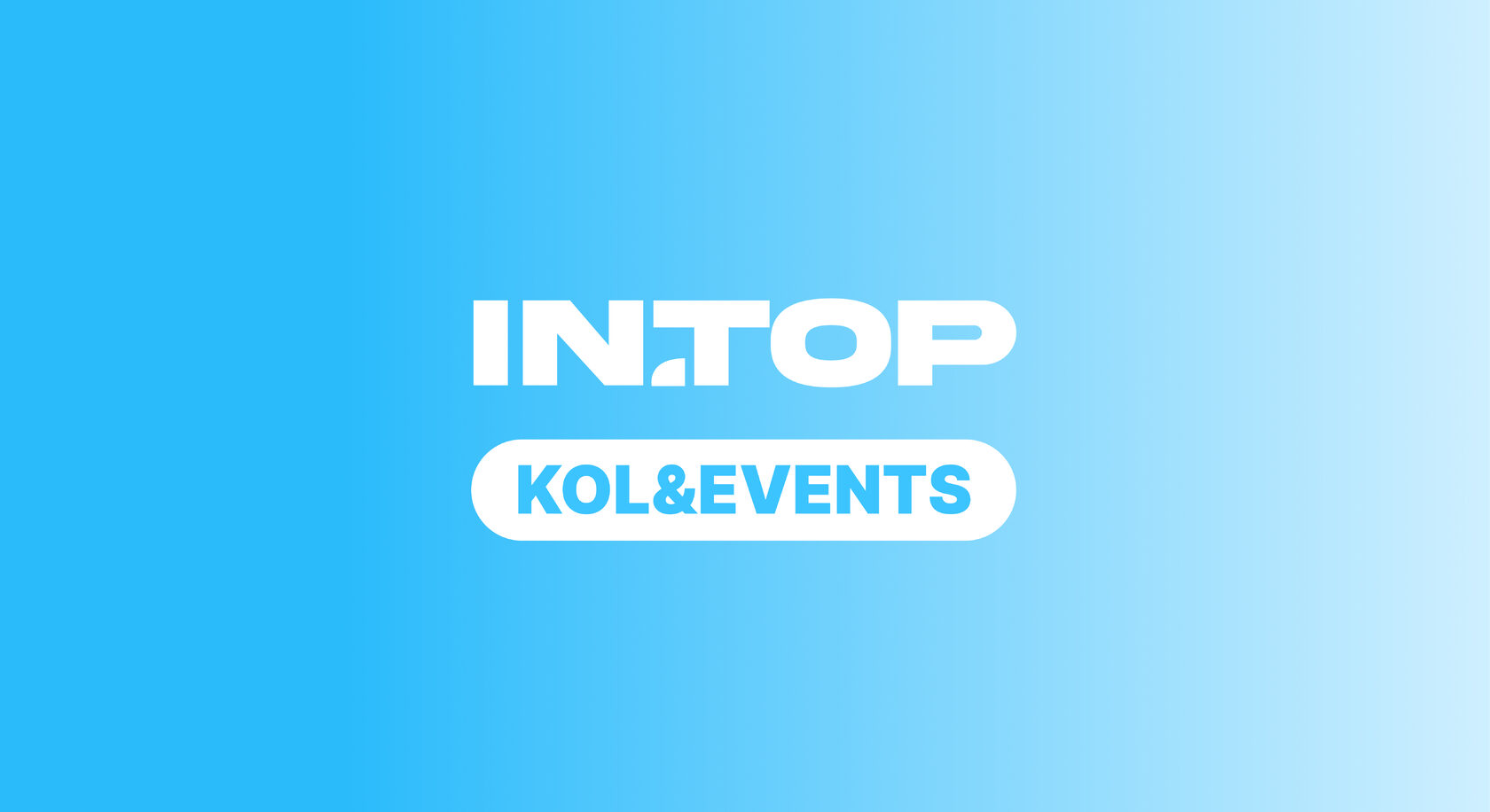 IN.TOP KOL&Events | Cервис №1 для фармацевтических компаний