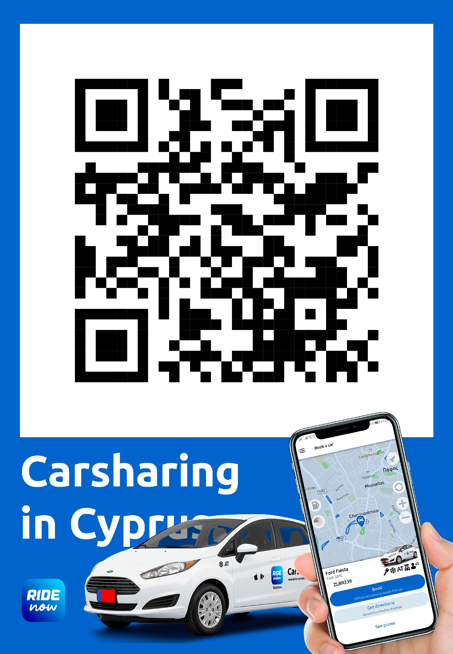 RideNow — Carsharing in Cyprus