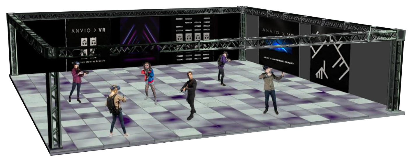 Anvio VR: Immersive Game Zone Franchise